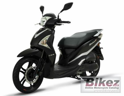 2019 Sym Symphony ST 125 specifications and pictures